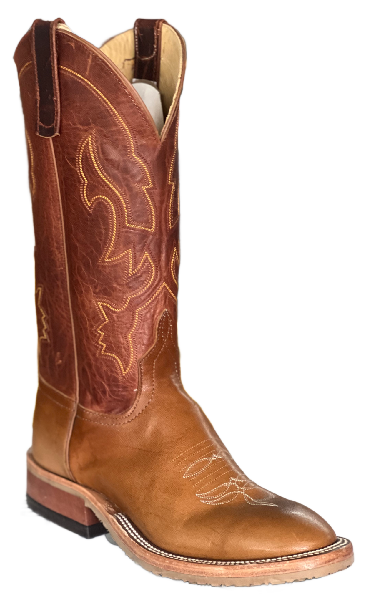 Anderson Bean Tag Goat Round Toe Crepe Sole Boots