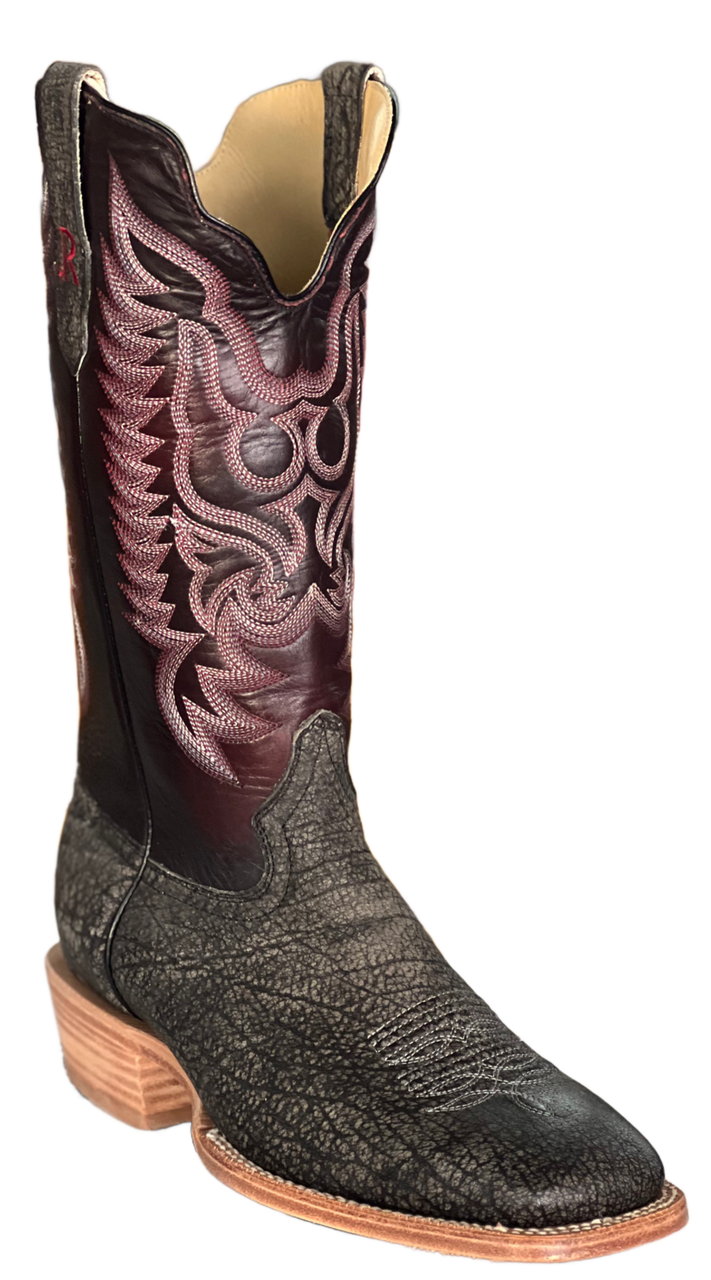 R. Watson Smoke Grey Cape Buffalo Boots